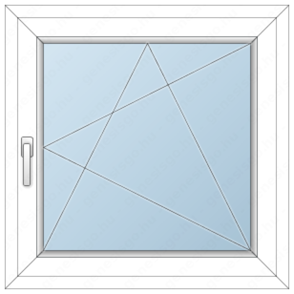 Bukó-nyíló Ablak 880 X 880 – PW Ablak
